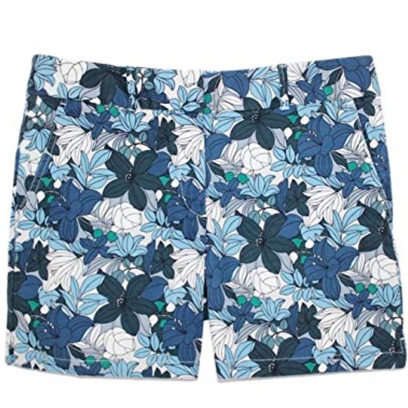 LOFT | Shorts | Lofttropical Hibiscus Floral Riviera Shorts4 | Poshmark